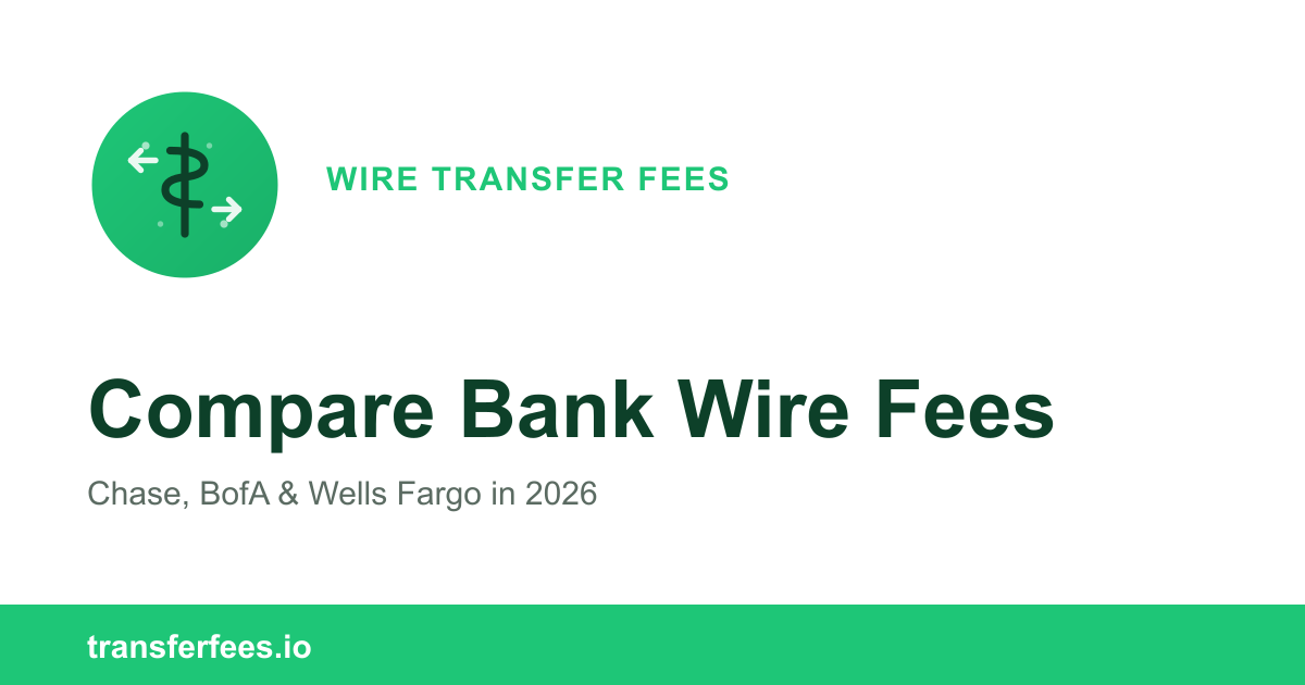 Wire Transfer Fees: Compare US Bank Wire Costs (2026)